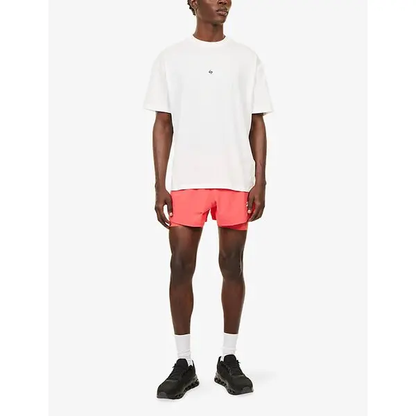 247 BY REPRESENT Dna Crewneck Stretch-jersey T-shirt - Flat White