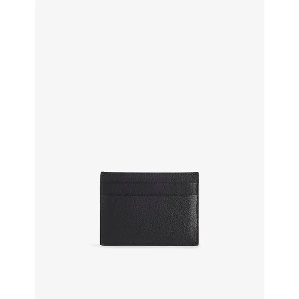Balenciaga Logo-print Leather Credit Card Holder