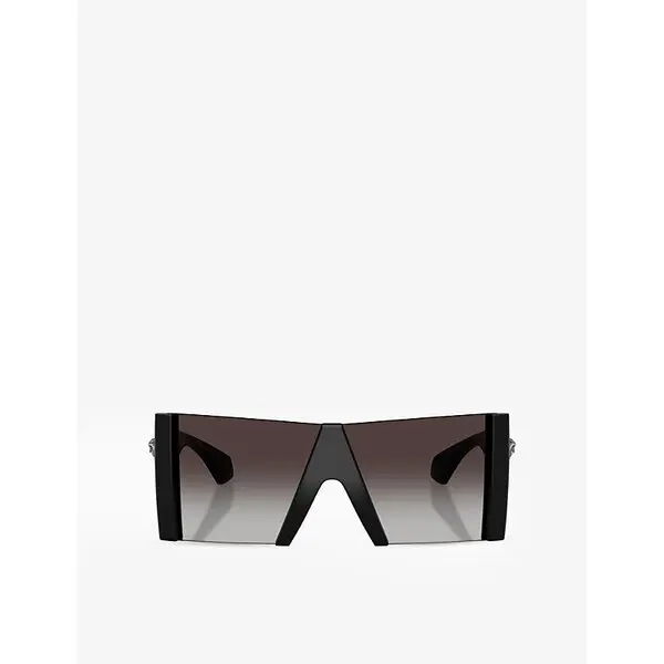 Versace Ve4515 Square-frame Acetate Sunglasses - Black