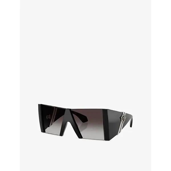 Versace Ve4515 Square-frame Acetate Sunglasses - Black