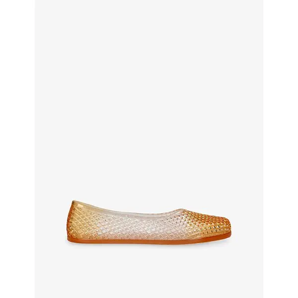 ANCIENT GREEK SANDALS Pvc Ballet Flats - Bone/comb