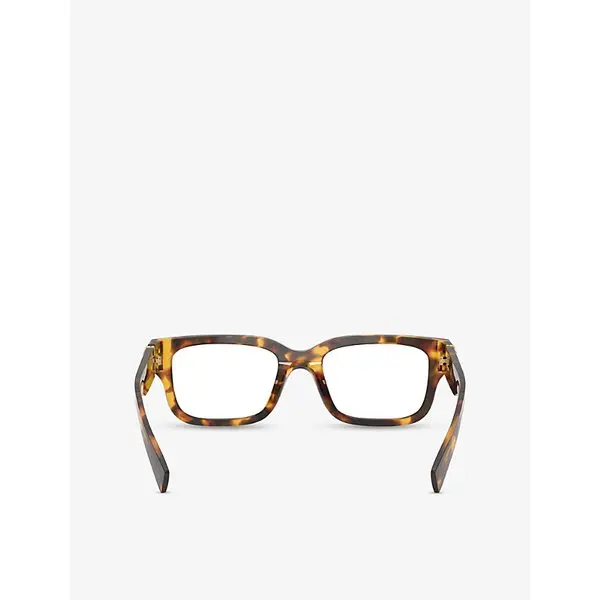 Miu Miu Square-frame Acetate Eyeglasses - Brown