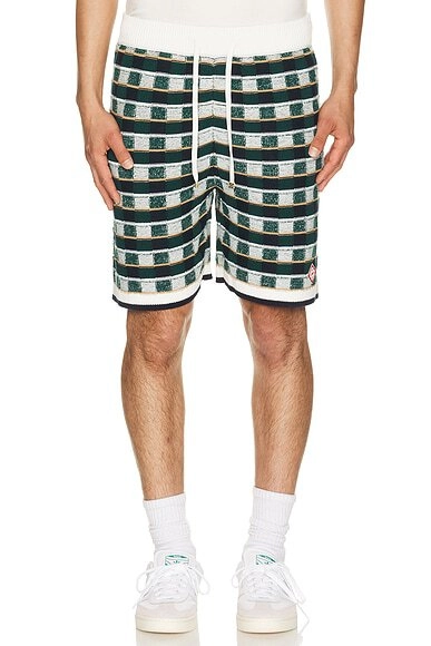 Casablanca Mosaic Knit Shorts