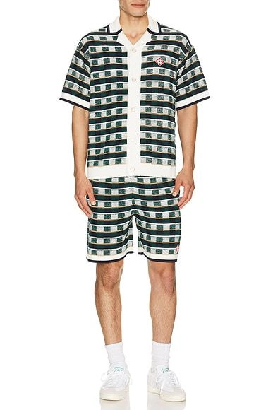Casablanca Mosaic Knit Shorts