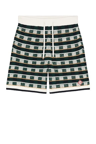 Casablanca Mosaic Knit Shorts