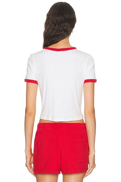 Sporty & Rich California Emblem Soft Ringer Tee