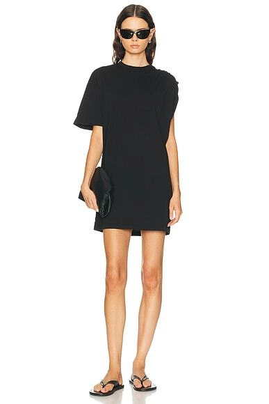 AGOLDE Roma Dress - Black
