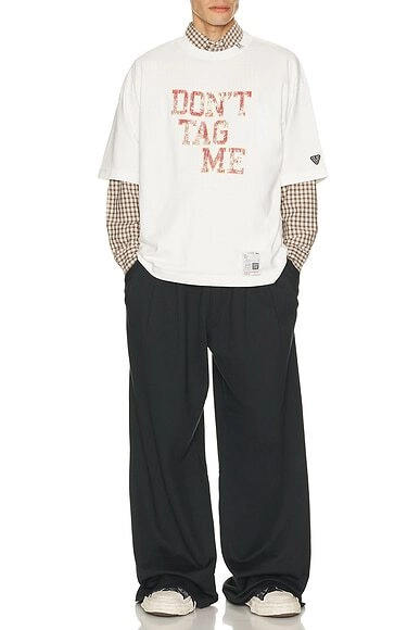 Mihara Yasuhiro Don't Tag Me Printed Tee