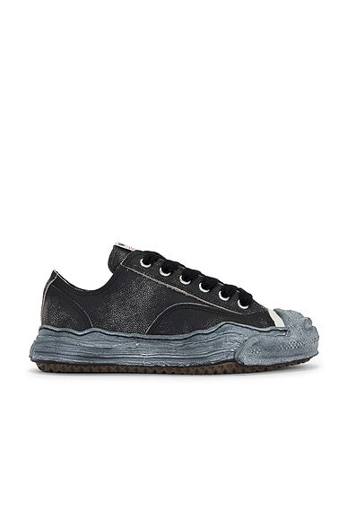 Mihara Yasuhiro Original Sole Shrink Leather Low-top Sneakers