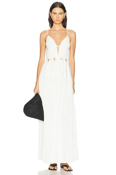Simkhai Selene Gown - White