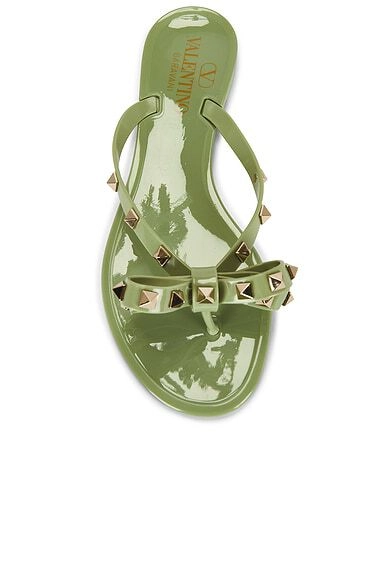 Valentino Garavani Rockstud Thong Sandal