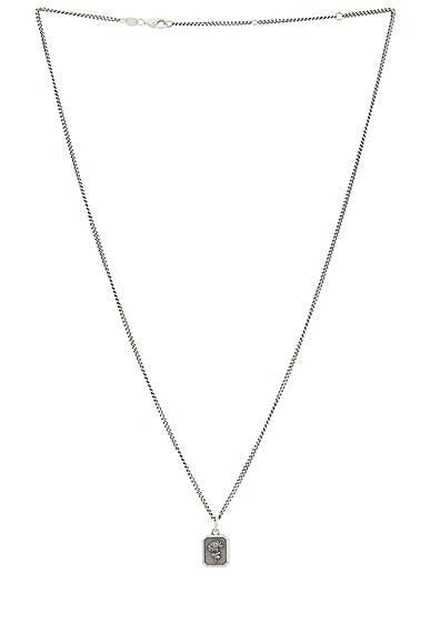 SERGE DENIMES Chrysanth Necklace - Silver