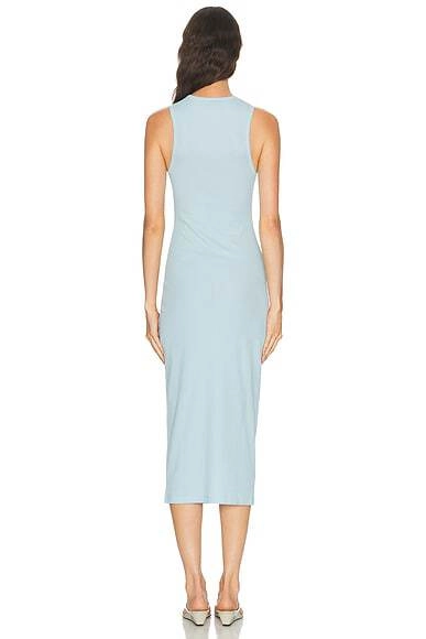 Wardrobe.NYC Ribbed Racer Dress