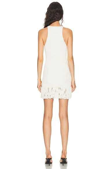 HAELO Draped Loop Mini Dress