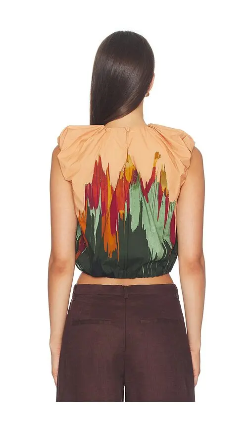 Ulla Johnson Gracie Sleeveless Cotton Top - Multi