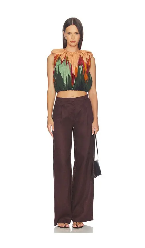 Ulla Johnson Gracie Sleeveless Cotton Top - Multi
