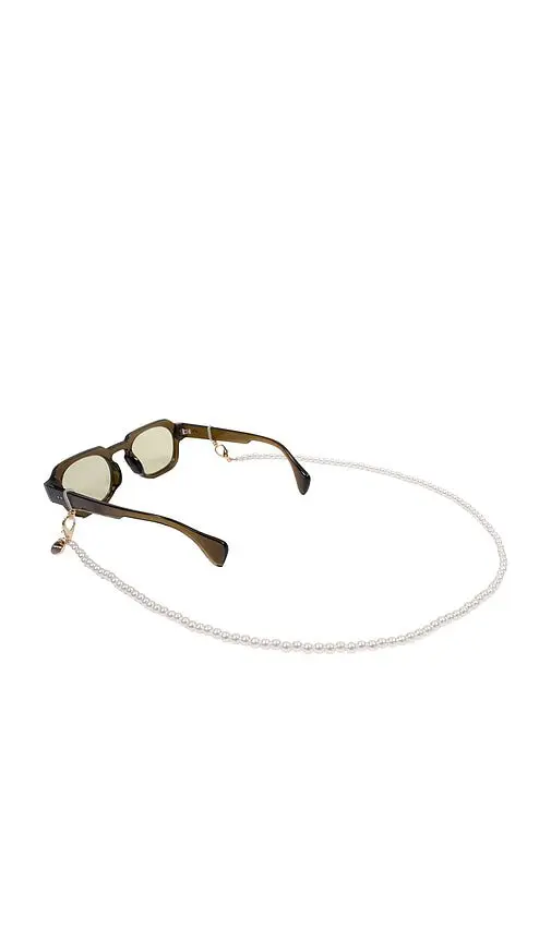 LA COQUE FRANCAISE Amalya Eyeglass Chain - Ivory