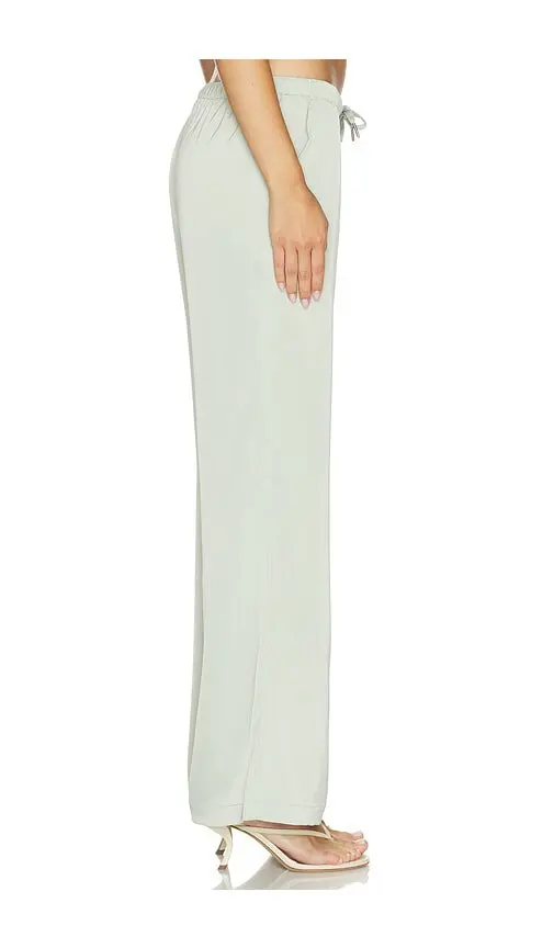 OW Satin Drawstring Trousers