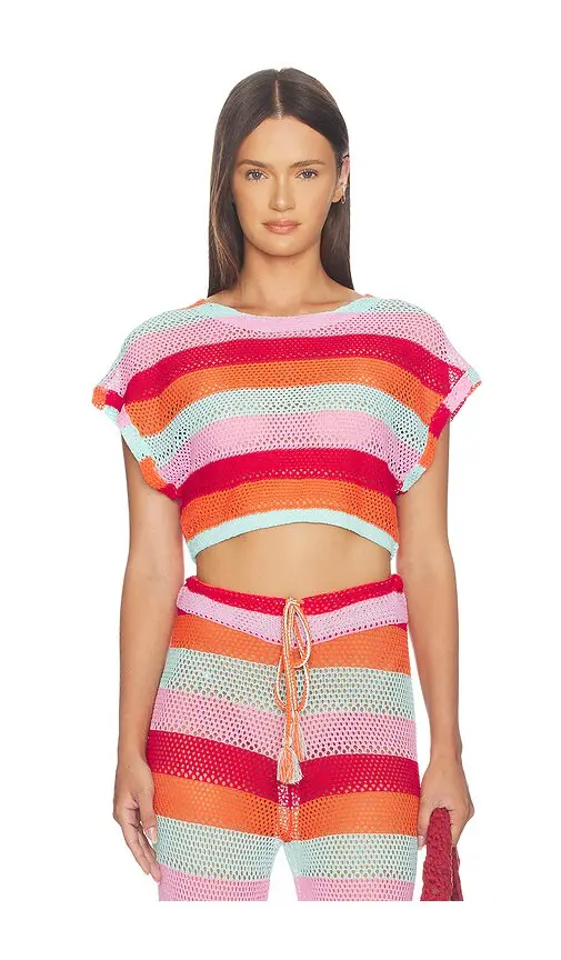 PQ SWIM Renee Crop Top - Multi
