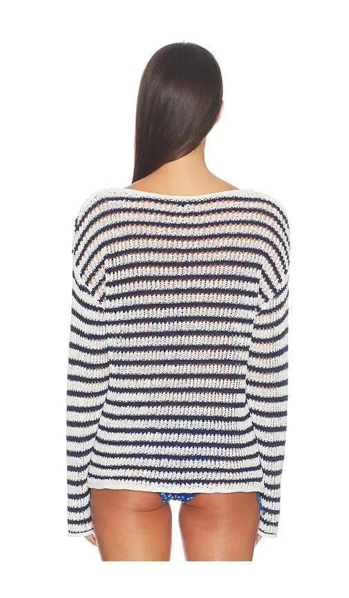 Rails Evangeline Crochet Knit Pullover