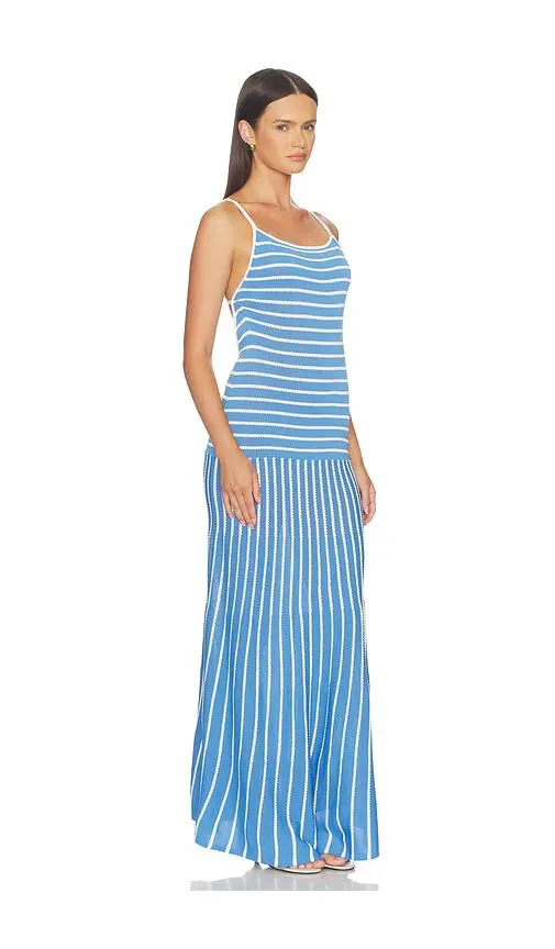 Solid & Striped The Lottie Maxi Dress - Blue