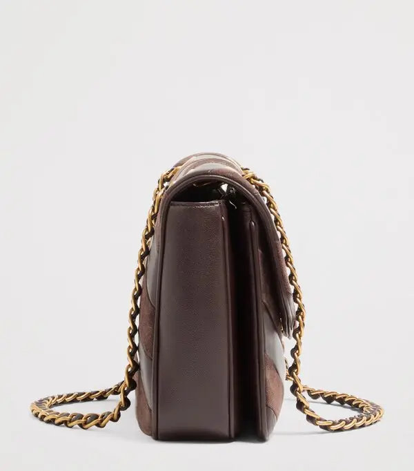 Valentino Garavani Lambskin Chevron Djuna Shoulder Bag