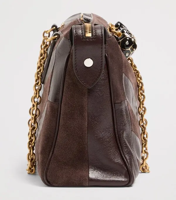 Valentino Garavani Medium Leather Panthea Tote Bag