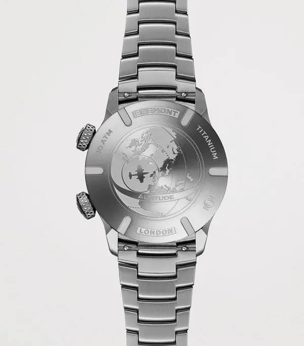 BREMONT Titanium Altitude Meteor Time Zones Watch