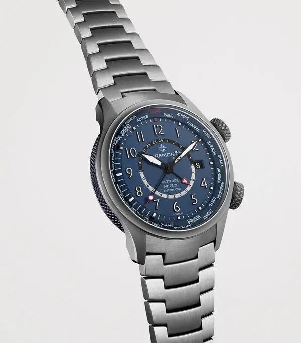 BREMONT Titanium Altitude Meteor Time Zones Watch