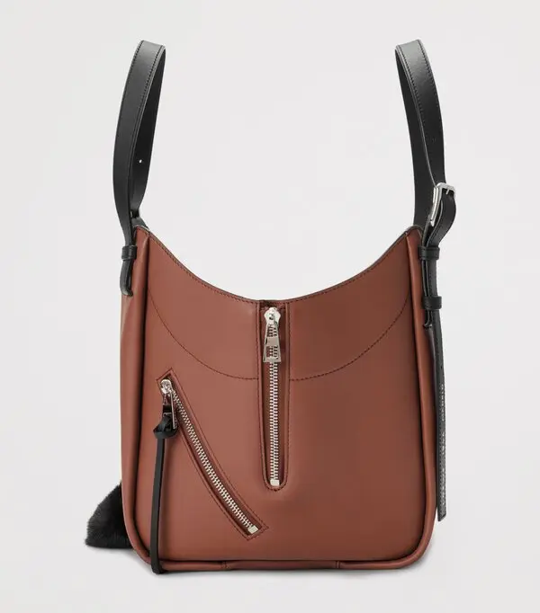 Loewe Lion Intarsia Hammock Flip Tote Bag