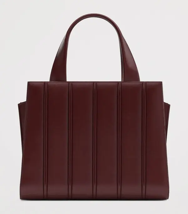 Max Mara Medium Quilted Whitney Top-handle Bag - Red