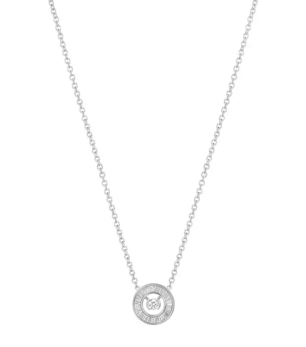 PIAGET White Gold Possession Decor Palace Pendant Necklace - Silver