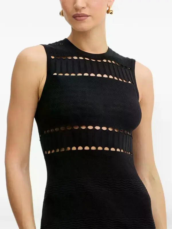 TWINSET Crew-neck Midi Dress