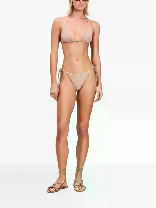 Devon Windsor Elis Crochet-knit Triangle Bikini Top