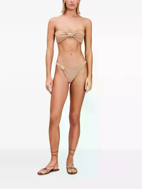 Devon Windsor Helen Embellished Bandeau Bikini Short