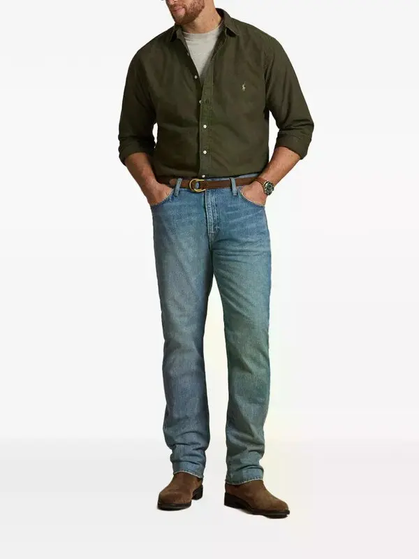 Polo Ralph Lauren Garment-dyed Oxford Shirt - Green