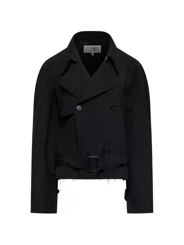 MAISON MARGIELA Belted Wool Blend Jacket