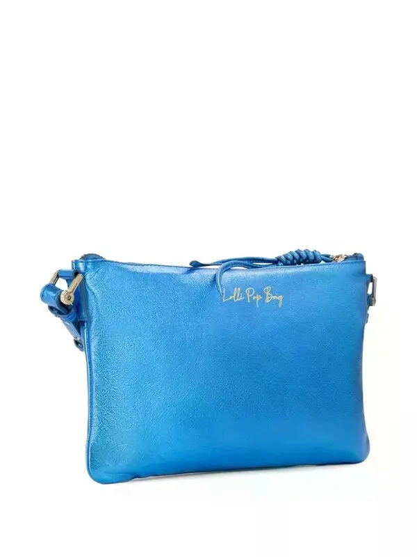 V°73 Logo Patch Shoulder Bag - Blue