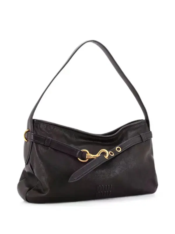 Miu Miu Aventure Leather Medium Shoulder Bag