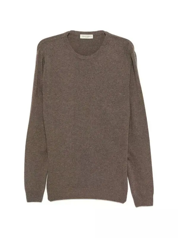 SERGIO MORETTI FIRENZE Crew Neck Long Sleeve Sweater