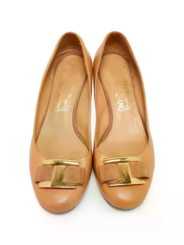 FERRAGAMO Ninna Bow Detail Pumps