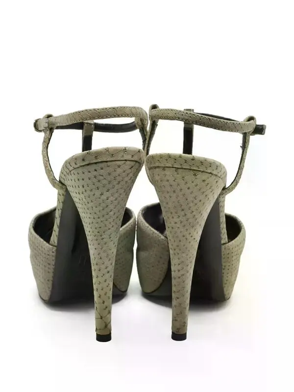 GIUSEPPE ZANOTTI Peep-toe T-bar Sandals