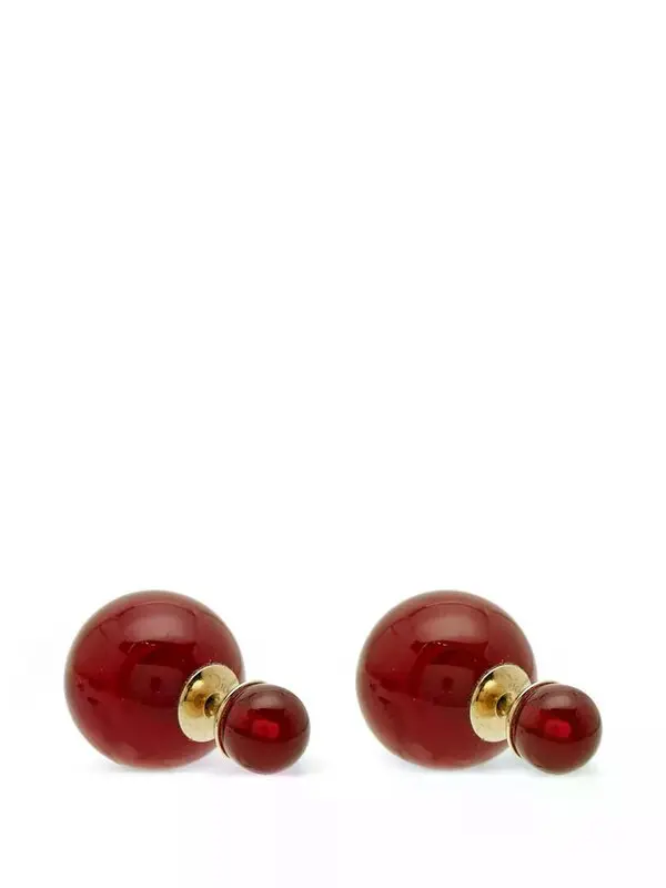 Dior Mise En " Tribales Stud Earrings - Gold