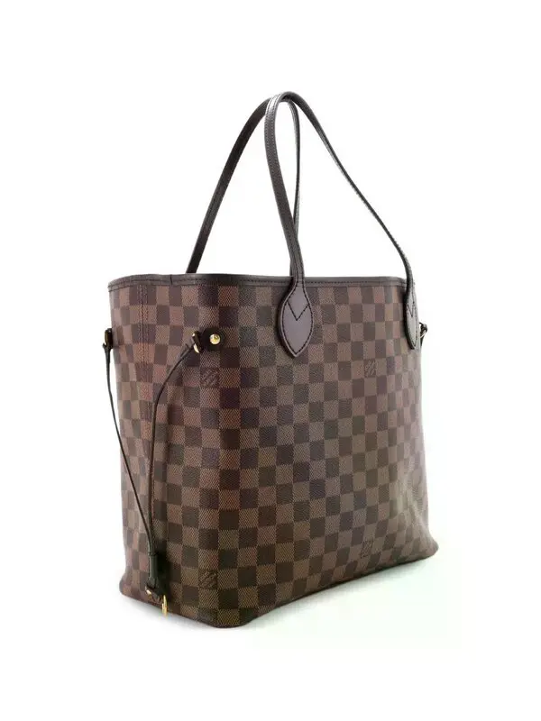 LOUIS VUITTON Damier Mm Tote Bag - Brown