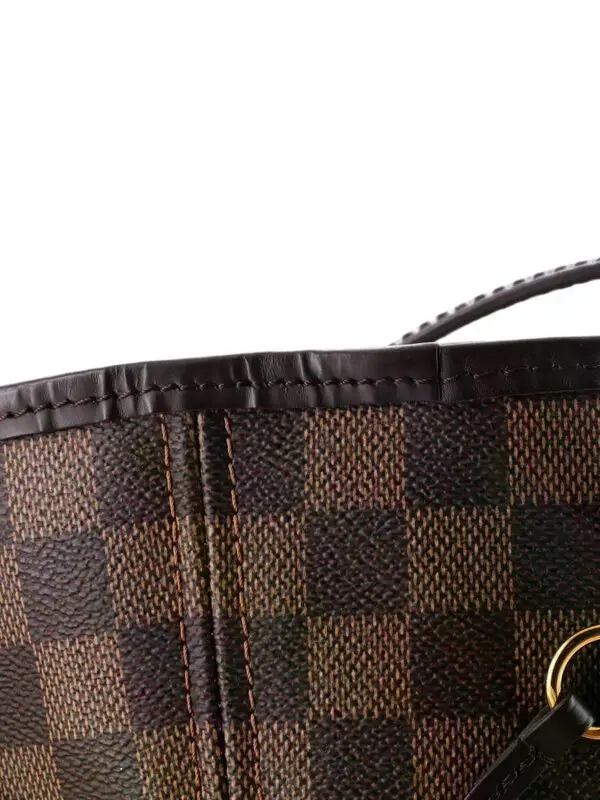LOUIS VUITTON Damier Mm Tote Bag - Brown