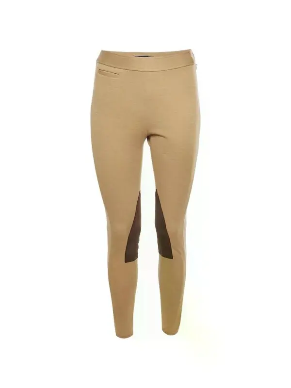 Polo Ralph Lauren Beige Paneled Leggings