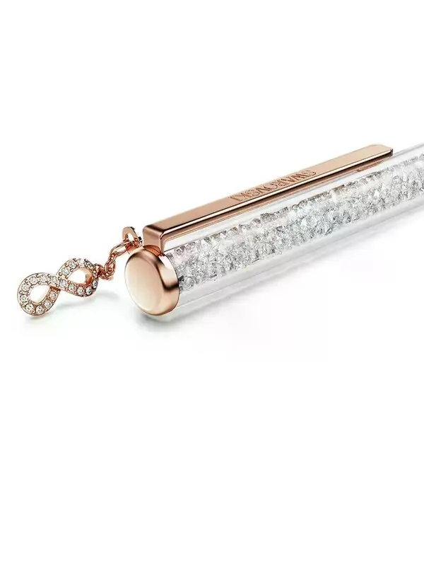 SWAROVSKI Crystal-embellished Infinity Charm Pen - Pink