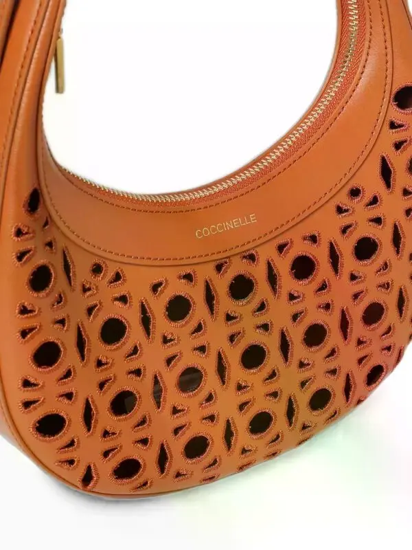 COCCINELLE Whisper Perforated Shoulder Bag