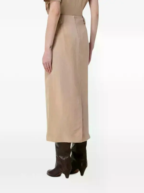 Fabiana Filippi Belt-loop Midi Skirt