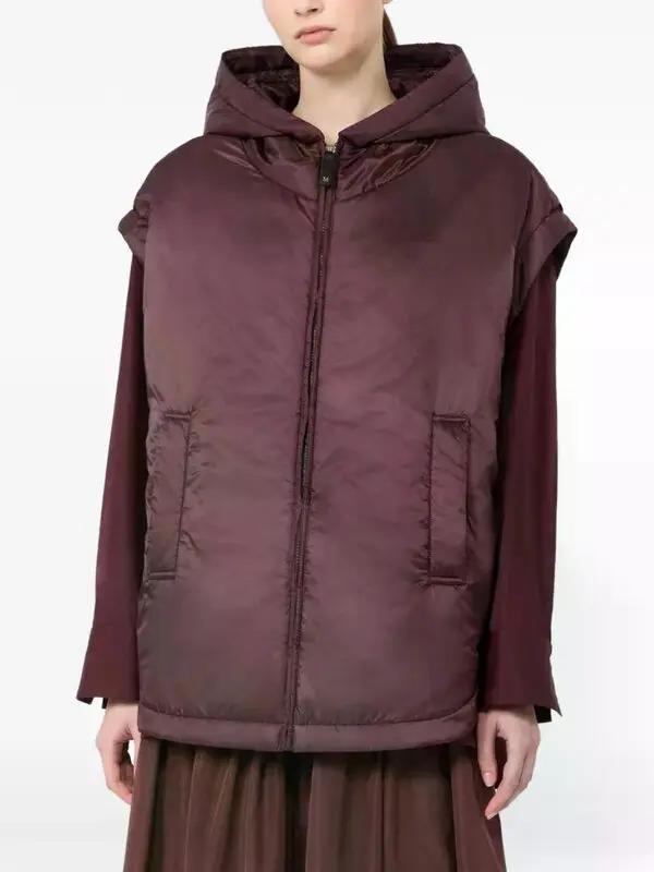 Max Mara Hooded Gilet